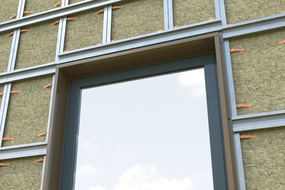 eClips HL Rainscreen cladding support system - Maple